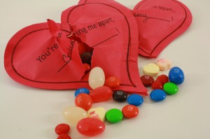 paper Valentine’s candy packets… with a sinister twist | Tally's Treasury