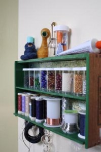 cigar box shelving | Tally's Treasury