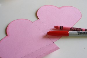 open-ended paper heart box | Tally's Treasury