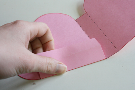 open-ended paper heart box | Tally's Treasury