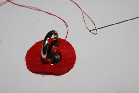 rolled felt pendants | Tally's Treasury