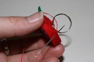 rolled felt pendants | Tally's Treasury