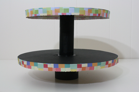 Iconocraft & round cardboard display stands | Tally's Treasury