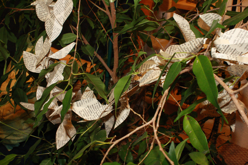 leafy paper chains | Tally's Treasury