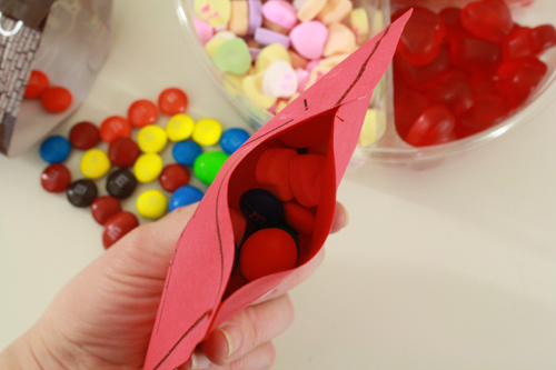paper Valentine’s candy packets… with a sinister twist | Tally's Treasury
